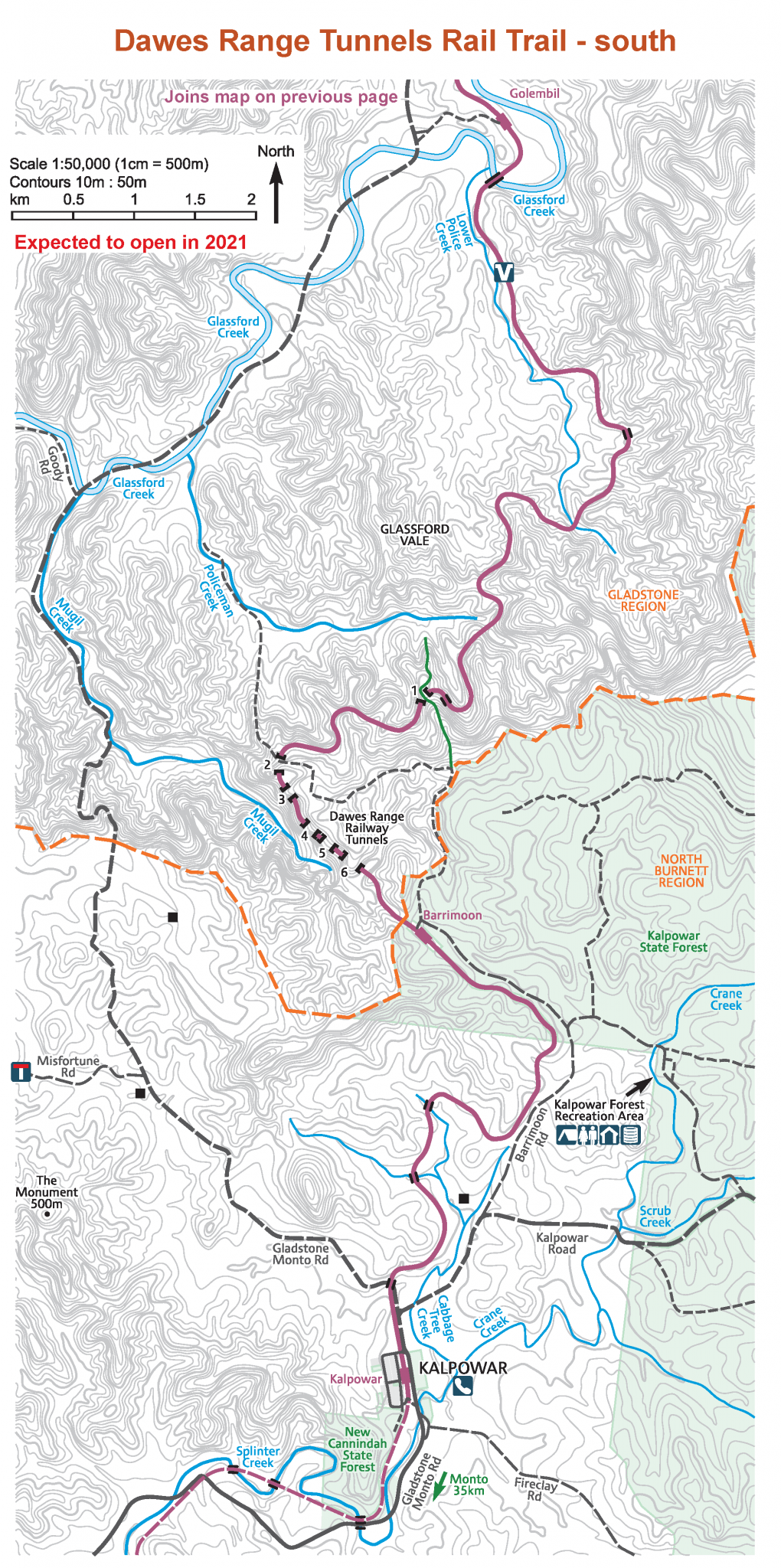 Kalpowar to Builyan - Boyne Burnett Inland Rail Trail